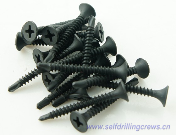 Philips Buggle Head Self Drilling Screws, Drywall Tek Drilling Screws